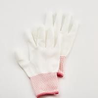 China Antistatic Carbon Fiber ESD PU Coated Gloves 13 Gauge Grey Nylon Liner Size 6-12 for sale