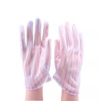 China Disposable White Antistatic ESD Latex Finger Cots Cleanroom Rubber Finger Gloves 10E6-10E8 ohm for sale