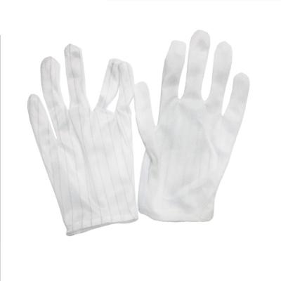 China ESD Anti Static Nylon PU Coated Safety Work Gloves 13 Gauge Carbon Fiber for sale