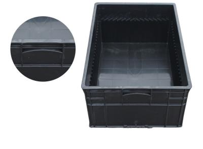 China Industrial Anti Static ESD Safe Box Conductive Plastic Bin Container Tote for sale