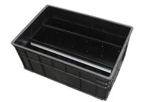 China Industrial Anti Static ESD Safe Box Conductive Plastic Bin Container Tote for sale
