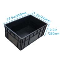 China 400x300x270 Conductive Antistatic ESD Electronics Storage Tray For PCB Component for sale