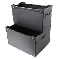 China ESD Conductive Anti Static Plastic Box 375x250x65mm for PCB SMT Storage for sale