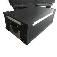 China ESD Conductive Anti Static Plastic Box 375x250x65mm for PCB SMT Storage for sale
