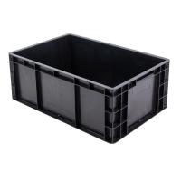 China ESD Conductive Plastic Box PCB Electronics Packaging Storage Tray 10e3-10e9 Ohm for sale