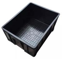 China Electronics Storage ESD PCB Tray Plastic Antistatic Container 400x300x270 for sale