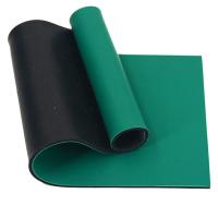China ESD Rubber Mat 120cm x 90cm Antistatic Table Mat for Electronic Assembly Blue Black Grey Green for sale