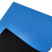 China 3 Layer Antistatic Conductive Rubber ESD Table Mat 2mm Thick 1.2m x 10m Worktable for sale