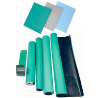 China Blue Green Black 2mm 3mm Electrostatic Skin ESD Rubber Mat For Workbench for sale