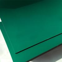 China Green 1.2mx10m 2mm ESD Antistatic Rubber Mat For Workbench Table for sale