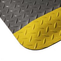 China ESD Anti Fatigue Mat 18mm Thick PVC Rubber Anti Static Flooring Tile for Industrial Workstations for sale