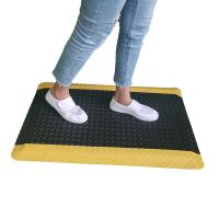China PVC Industrial Clean Room Anti Static Flooring Mat Anti Fatigue ESD Rubber 610x910x18mm for sale