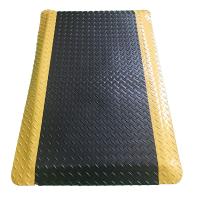 China PVC Industrial Clean Room Anti Static Flooring Mat Anti Fatigue ESD Rubber 610x910x18mm for sale