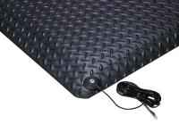 China ESD PVC Anti Fatigue Antistatic Rubber Mat 610x910x18mm Heavy Duty Industrial Floor Mat for sale