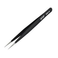 China VETUS Pink ESD Anti-Static Eyelash Extension Tweezers 110mm Stainless Steel Precision Lash Tweezer for sale