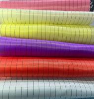 China Anti-Static 5mm Grid ESD 99% Polyester Antistatic Fabric For Industry Workwear for sale