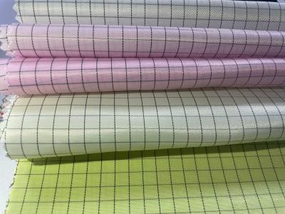 China 5mm Strip Anti Static Polyester Conductive Cleanroom Fabric 1.5m Width 10^6-10^9 Ohm for sale