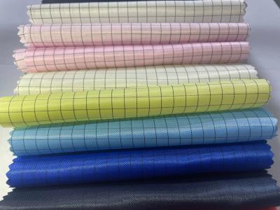 China Polyester / Cotton Anti Static ESD Fabrics White 100d*100d for sale