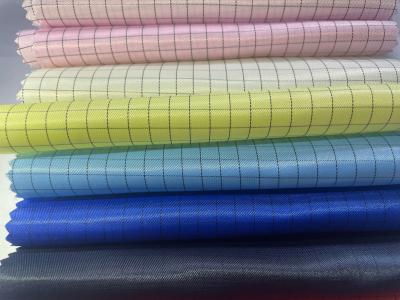 China Conductive ESD Flame Retardant Fabric Anti Static Waterproof Poly Cotton FR Twill 150cm Width for sale