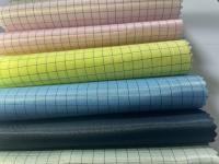 China 100D*100D Anti Static ESD Fabric 98% Polyester 2% Conductive Filament for sale