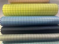 China 100D*100D Anti Static ESD Fabric 98% Polyester 2% Conductive Filament for sale