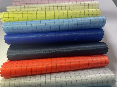 China Anti Static Conductive 65% Polyester 35% Cotton Twill Fabric 150cm Width for ESD Clothing for sale