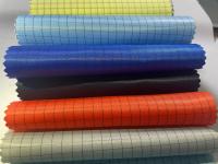 China Industrial Polyester Lint Free Clean Room ESD Anti Static Fabric 1.5m Width 10^6-10^9Ω for sale