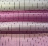 China TC Uniform Thick Twill Rip-Stop Anti Static ESD Fabric 150cm Width 10^6-10^9Ω for sale