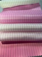 China TC Uniform Thick Twill Rip-Stop Anti Static ESD Fabric 150cm Width 10^6-10^9Ω for sale