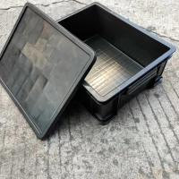 China Anti-Static Plastic Component Storage Box ESD Packaging Corrugated Container Tray Pallet Bin Conductive Boxe for sale