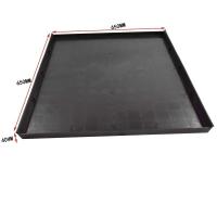 China Black Conductive ESD Storage Box with Cover 10^3-10^5 ohms Anti Static Tray for sale