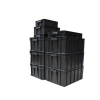 China Antistatic Esd Plastic Tray Container Esd Component Tray Antistatic Bin Conductive Boxes For Electronics for sale