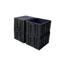 China Esd Corrugated Box Plastic Container ESD Antistatic Pcb Packaging Esd Transparent Tray Anti Static Storage Boxes For Pcb for sale