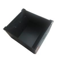 China ESD Antistatic Plastic Box Black PCB Tray Electronic Component Storage 10^3-10^5 ohms for sale