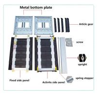 China Plastic Metal Foldable SMT ESD PCB Storage Racks Conductive Magazine Rack for sale