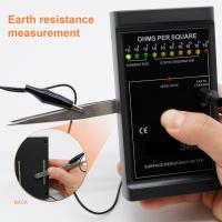 China Portable ESD Wrist Strap Tester Static Detection Monitor 10^2-10^12 Ohms for sale