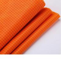 China Cleanroom Anti Static ESD Fabrics Polyester Cotton Fabric 100d*100d for sale