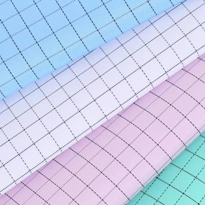 China Cleanroom Anti Static ESD Fabrics Polyester Cotton Fabric 100d*100d for sale