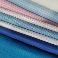 China Cleanroom Anti Static ESD Fabric 188x120 Cotton Polyester Work Wear Fabric 1.5m Width for sale