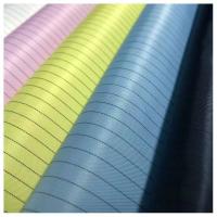 China 100d*100d  Anti Static ESD Clean Room Fabrics Gabardine textiles for sale