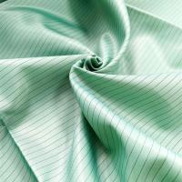 China 150D*300D Plain Dyed Anti Static Lining Fabric ESD work wear fabric for sale