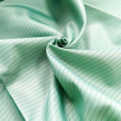 China 150D*300D Plain Dyed Anti Static Lining Fabric ESD work wear fabric for sale