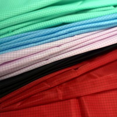 China Industrial Conductive Anti Static ESD Fabrics 380gsm Lining Fabric for sale
