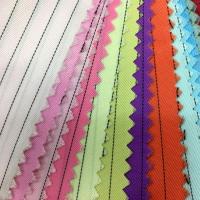 China Antistatic ESD Non Static Fabric 1.0 Grid clean room fabrics for sale