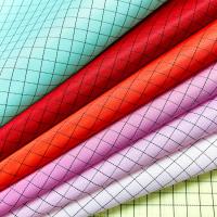 China Antistatic ESD Non Static Fabric 1.0 Grid clean room fabrics for sale