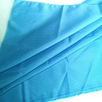 China 0.25cm Anti Static ESD Fabrics Polyester Cotton 100d*100d Non Woven Fabrics for sale