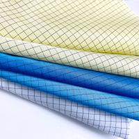 China 0.25cm Anti Static ESD Fabrics Polyester Cotton 100d*100d Non Woven Fabrics for sale