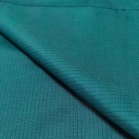 China 166*89 Anti Static Polyester Fabric 5mm Grid For Disposable Protective Gown for sale