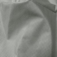 China Anti Static ESD Fabric 144cm Twill Polyester Static Dissipative Fabric for Cleanroom Garments for sale