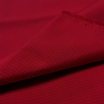 China Polyester Antistatic ESD Fabrics 5mm Stripe 2.5mm Grid for Cleanroom for sale